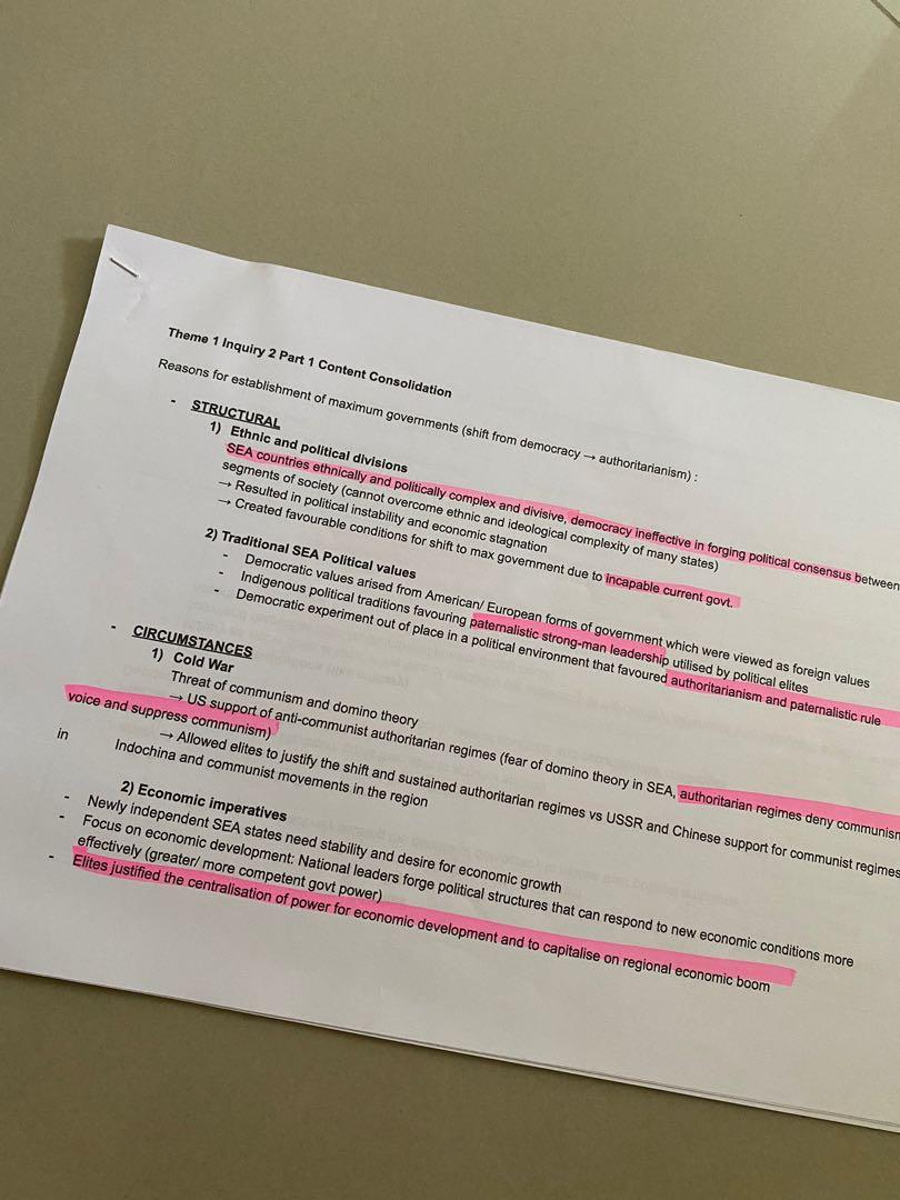 H2 History P2 Package, Hobbies & Toys, Books & Magazines, Assessment ...