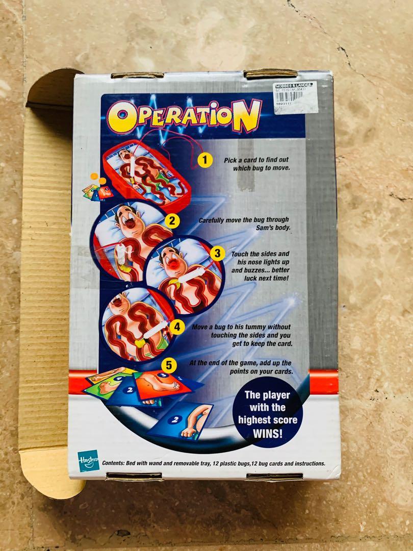 Hasbro Operation: Games To Go, Hobbies & Toys, Toys & Games on Carousell