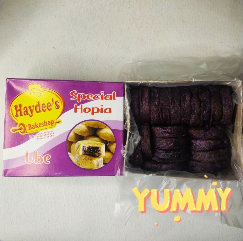 Haydee's Bakeshop Special Hopia Ube, Food & Drinks, Local Eats on Carousell