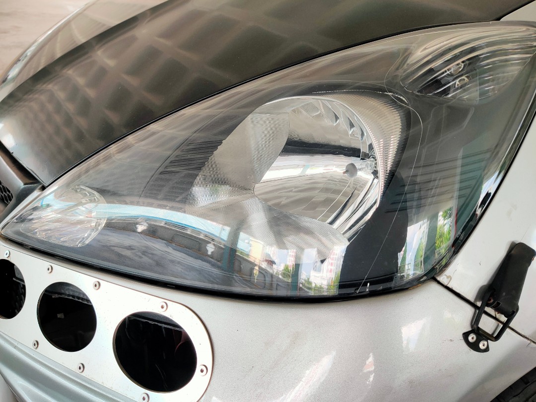 Honda Fit GE6 Headlight Set, Car Accessories, Accessories on Carousell