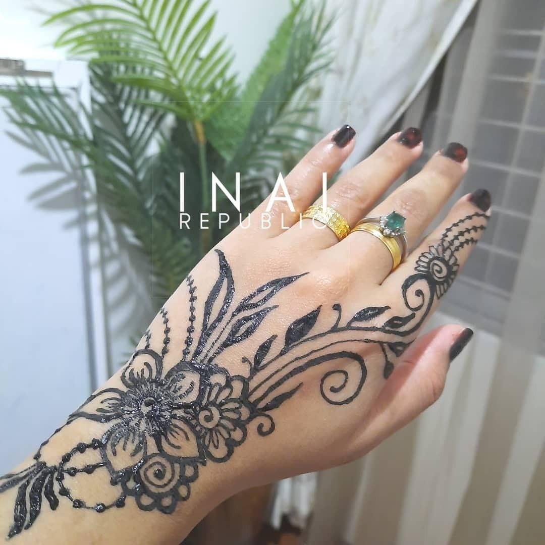 Inai Ukir, Women's Fashion, Muslimah Fashion, Hijabs on Carousell