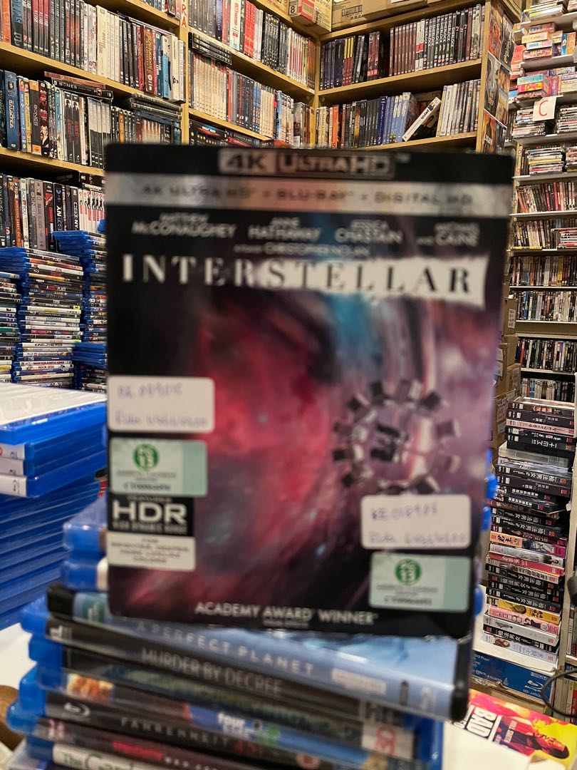 INTERSTELLAR 4K ULTRA HD+BLU RAY+DIGITAL $55/-, TV & Home Appliances ...