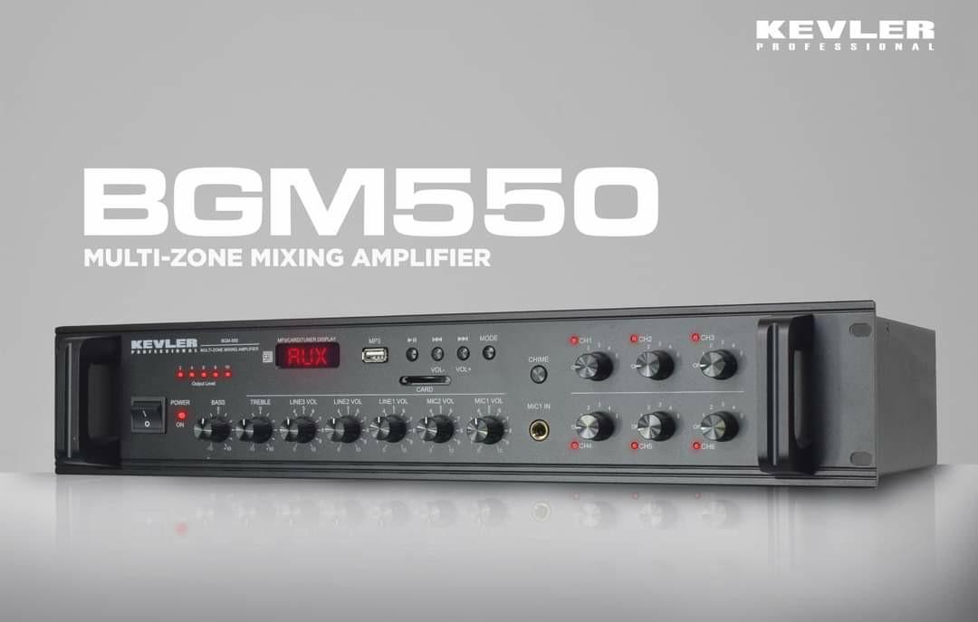KEVLER PA AMPLIFIER - BGM-500UB, BGM-300UB & BGM-550, Audio, Soundbars ...