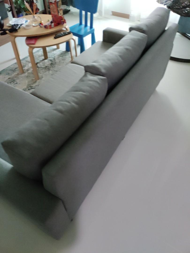 L Shaped Sofa (Adjustable Position), Furniture & Home Living, Furniture ...