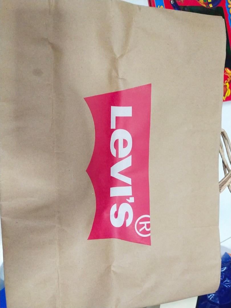 Levi's paper Bag, Everything Else on Carousell