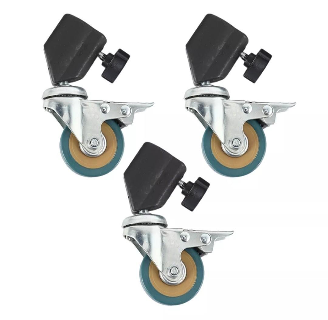 Light Stand Wheels Rolling Caster Studio Lightstand Wheels, Boom ...