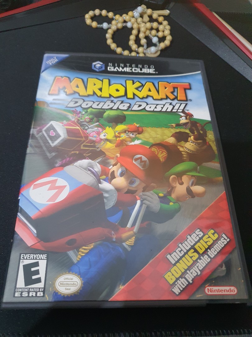 Mario Kart Double Dash With Bonus Demo Disc Gamecube, Video Gaming ...