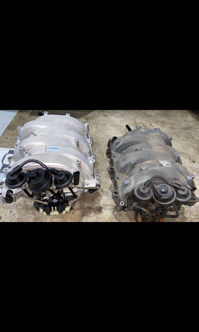 Mercedes intake manifold oem & original gasket & installation, Car ...