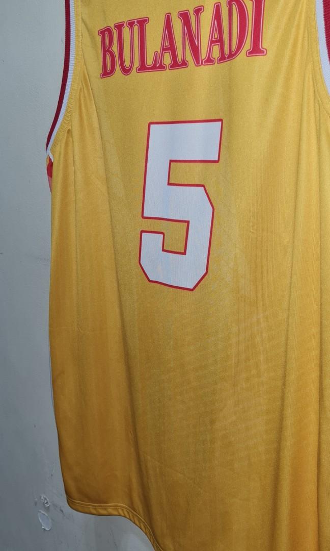 NCAA 95 Official Game Jersey San Sebastian Golden Stags Allyn Bulanadi ...