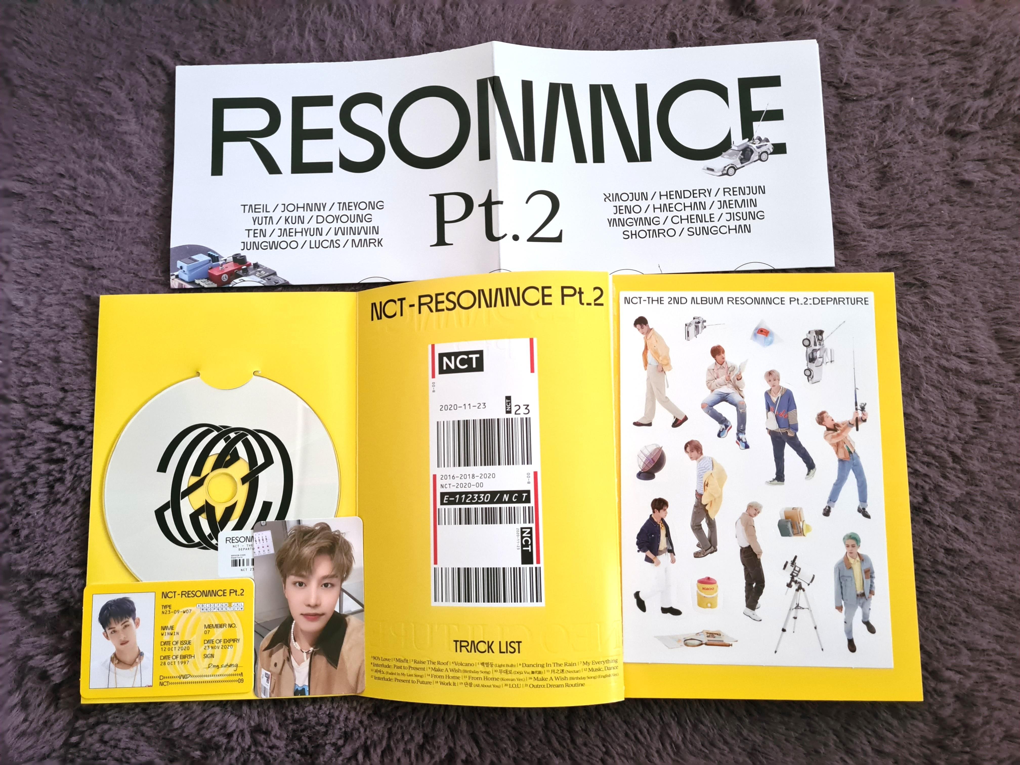 NCT Resonance Part 2 Album (Departure Version), Hobbies & Toys ...