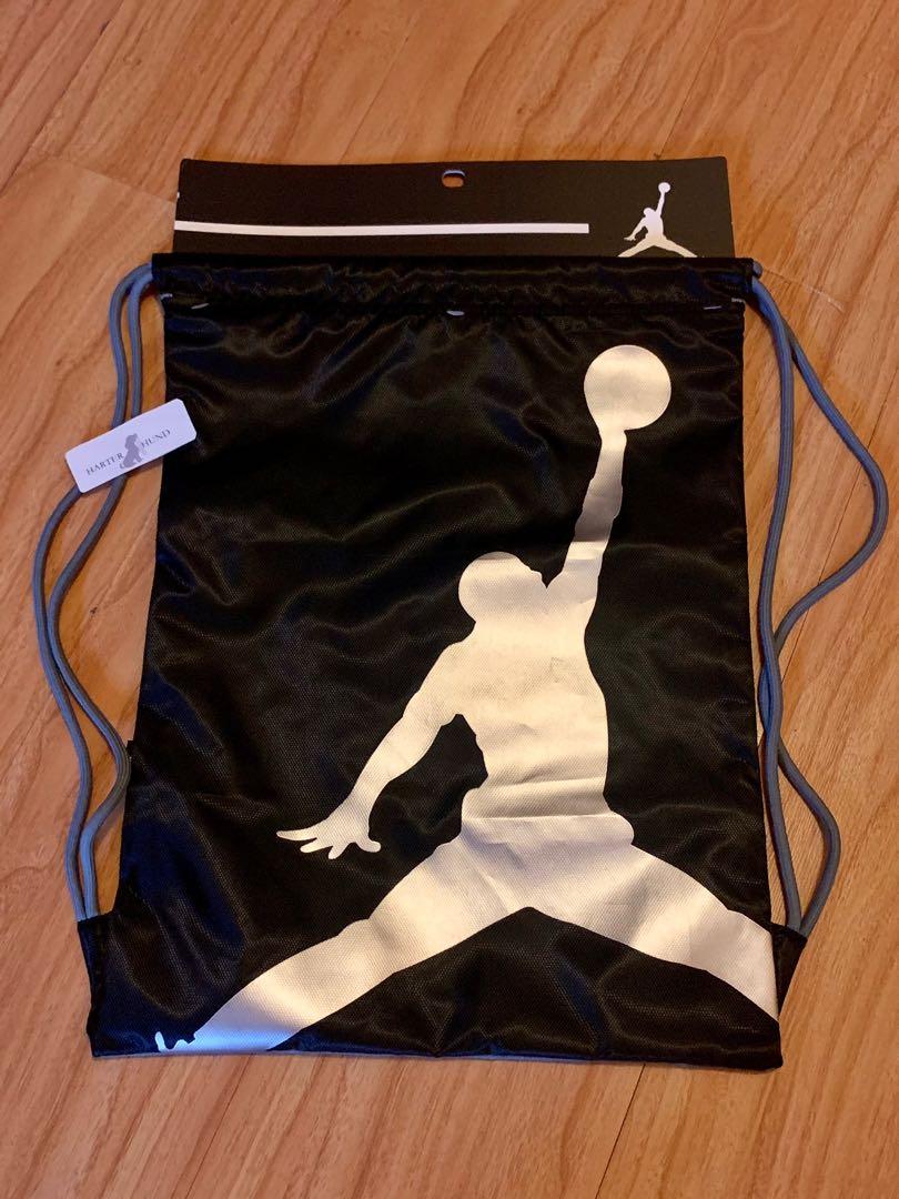 NEW! Original Nike Air Jordan Jumpman Drawstring Bag Sack Backpack, Men ...