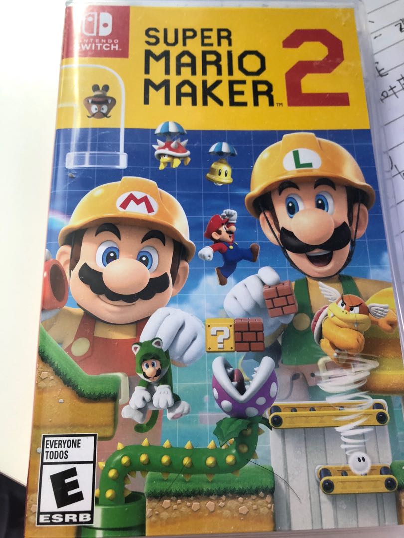 Nintendo Switch super Mario maker2, Video Gaming, Video Games, Nintendo ...