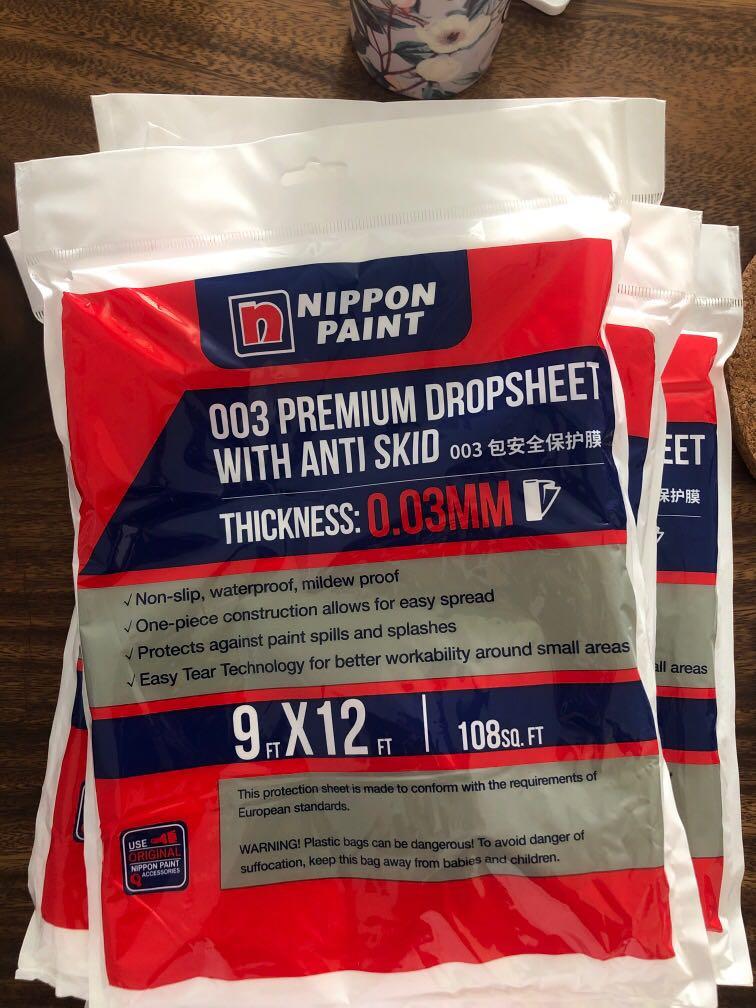 Nippon Paint 003 Premium Dropsheet with Anti Skid, Everything Else on ...