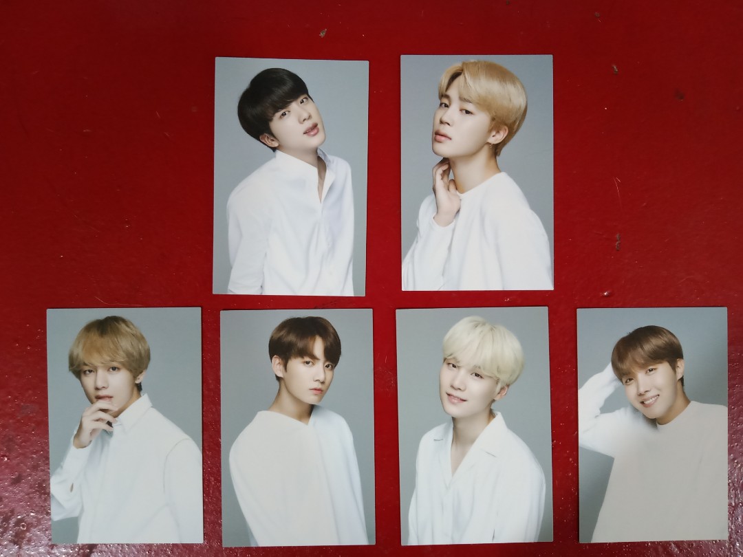 Official VT x BTS Signed Stamped Photocards, Hobbies & Toys ...