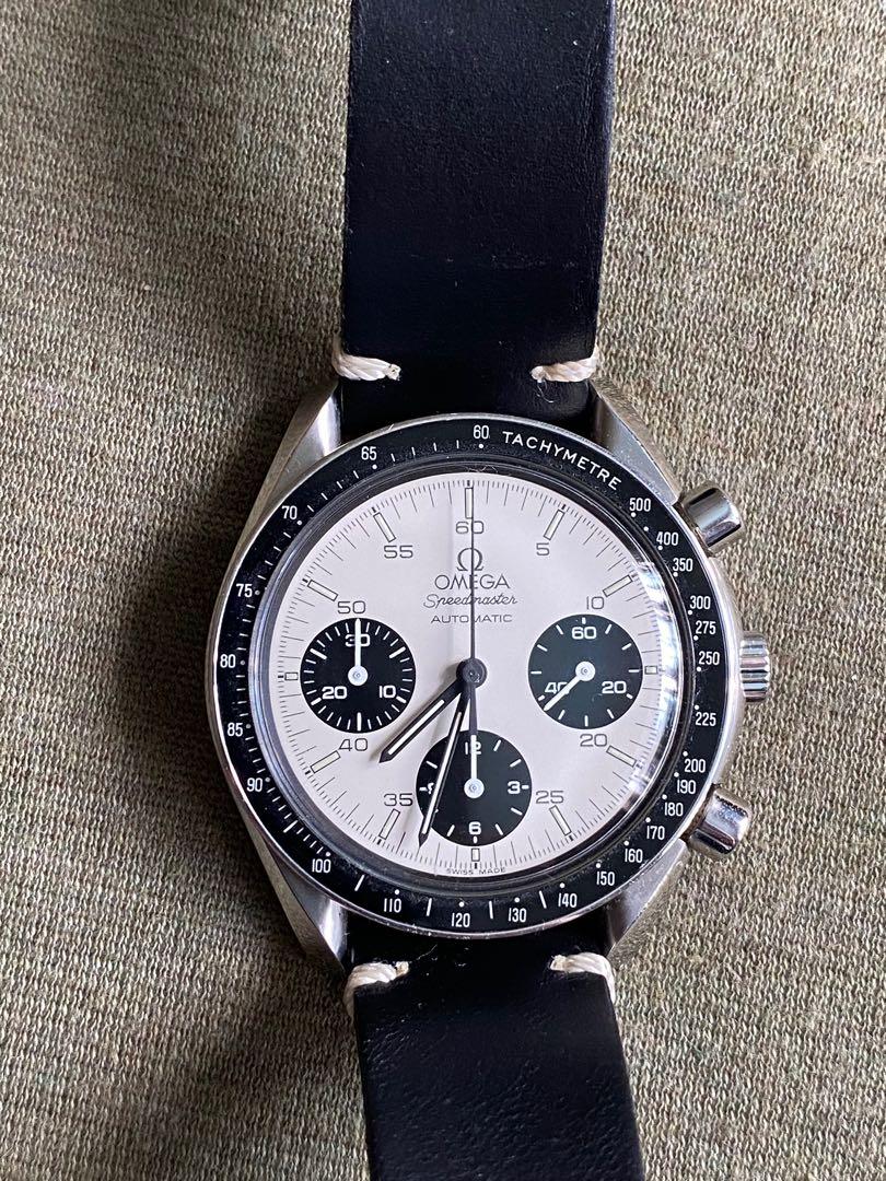 Omega Speedmaster Reduced (Panda Dial Mod), Luxury, Watches on Carousell