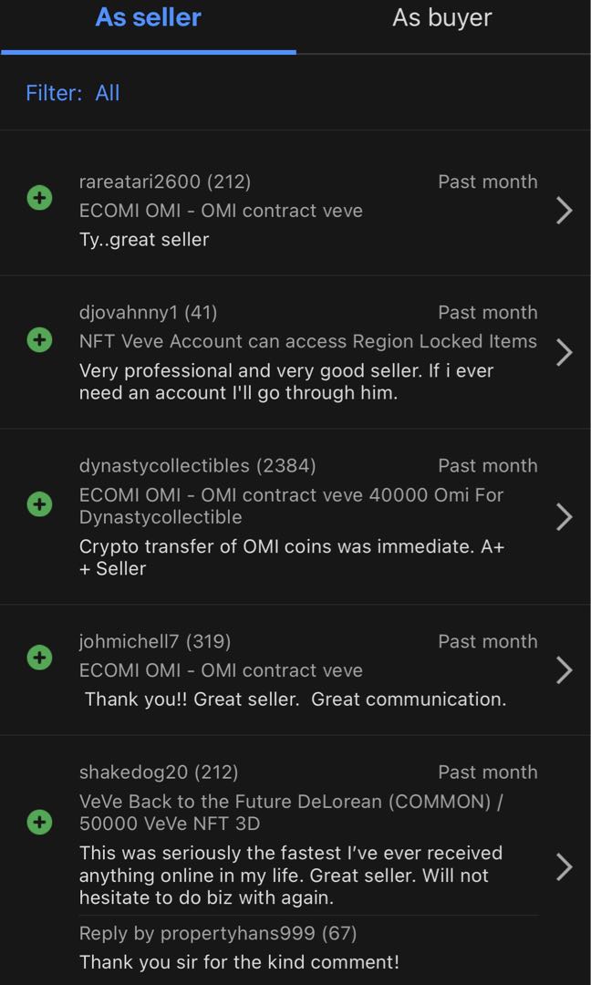 Omi token for Veve app gems, Hobbies & Toys, Memorabilia & Collectibles, Currency on Carousell