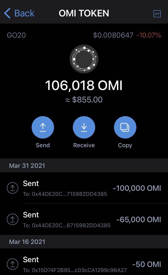 Omi token for Veve app gems, Hobbies & Toys, Memorabilia & Collectibles ...