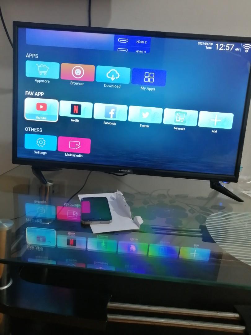 Pensonic Smart TV. 32", TV & Home Appliances, TV & Entertainment, TV on ...