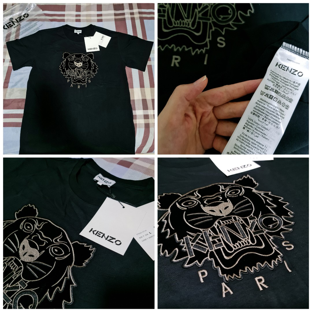 Kenzo Tshirt Embroidery Design, Everything Else on Carousell