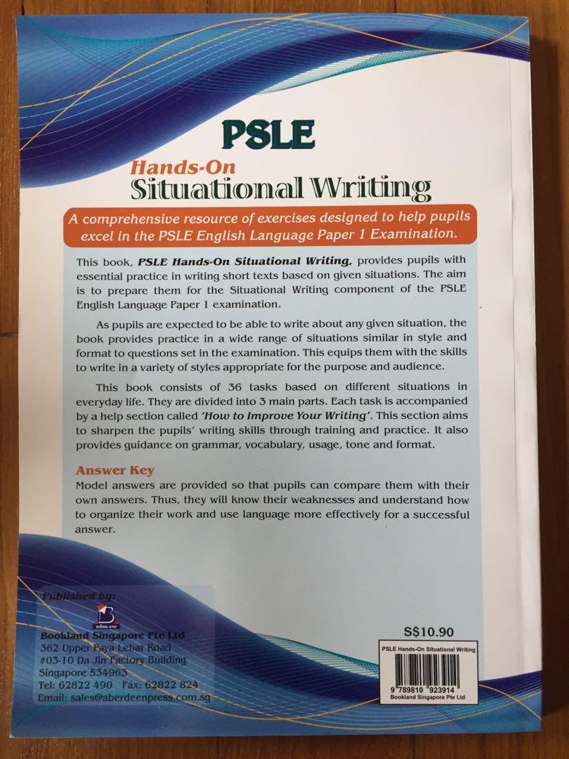 PSLE English Exam Papers & Situational Writing Book, Books & Stationery ...