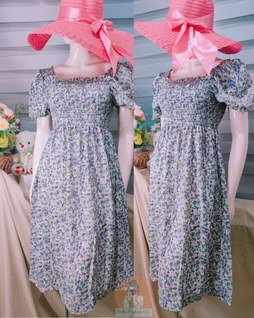 Puff Smock Preggy Dress, Women's Fashion, Dresses & Sets, Dresses on ...