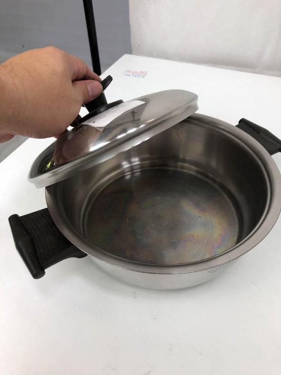 REMA-WAVE 3 Ply Stainless Steel Cooking Pot, Furniture & Home Living ...