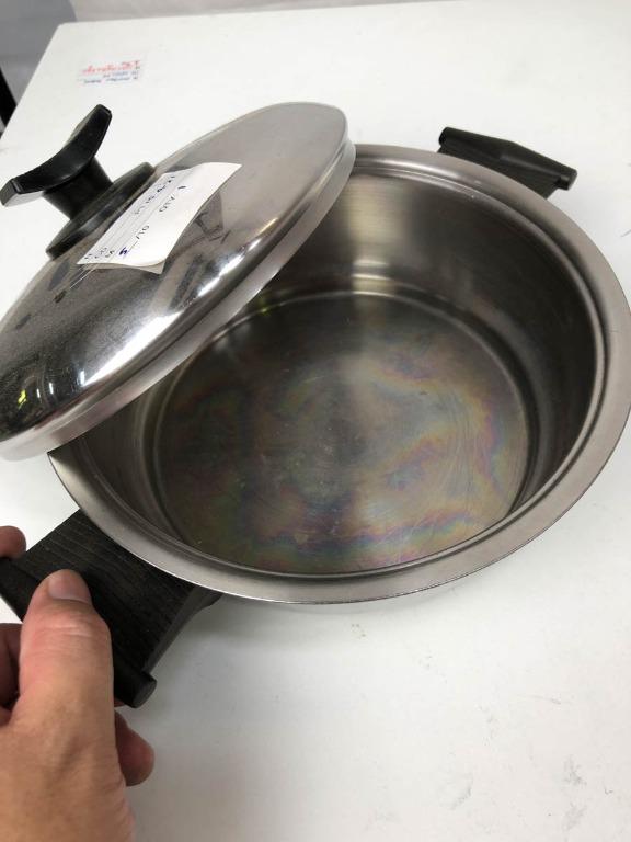 REMA-WAVE 3 Ply Stainless Steel Cooking Pot, Furniture & Home Living ...