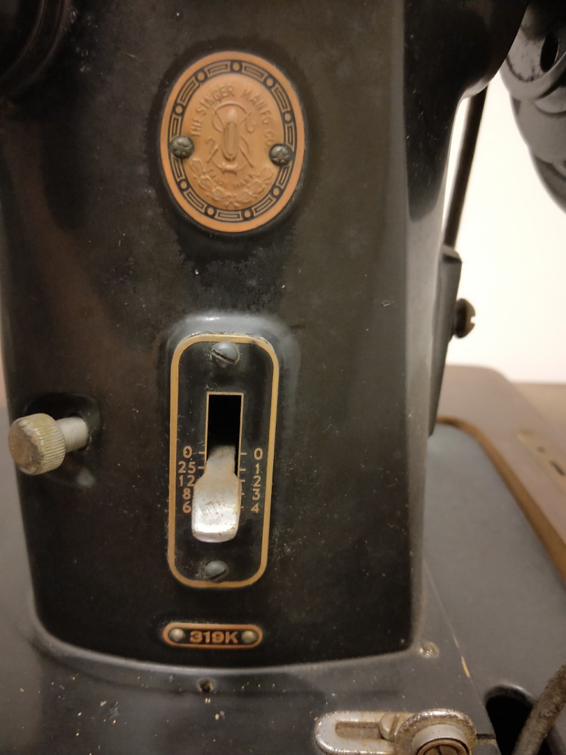 Singer 319K Sewing Machine, Hobbies & Toys, Memorabilia & Collectibles ...