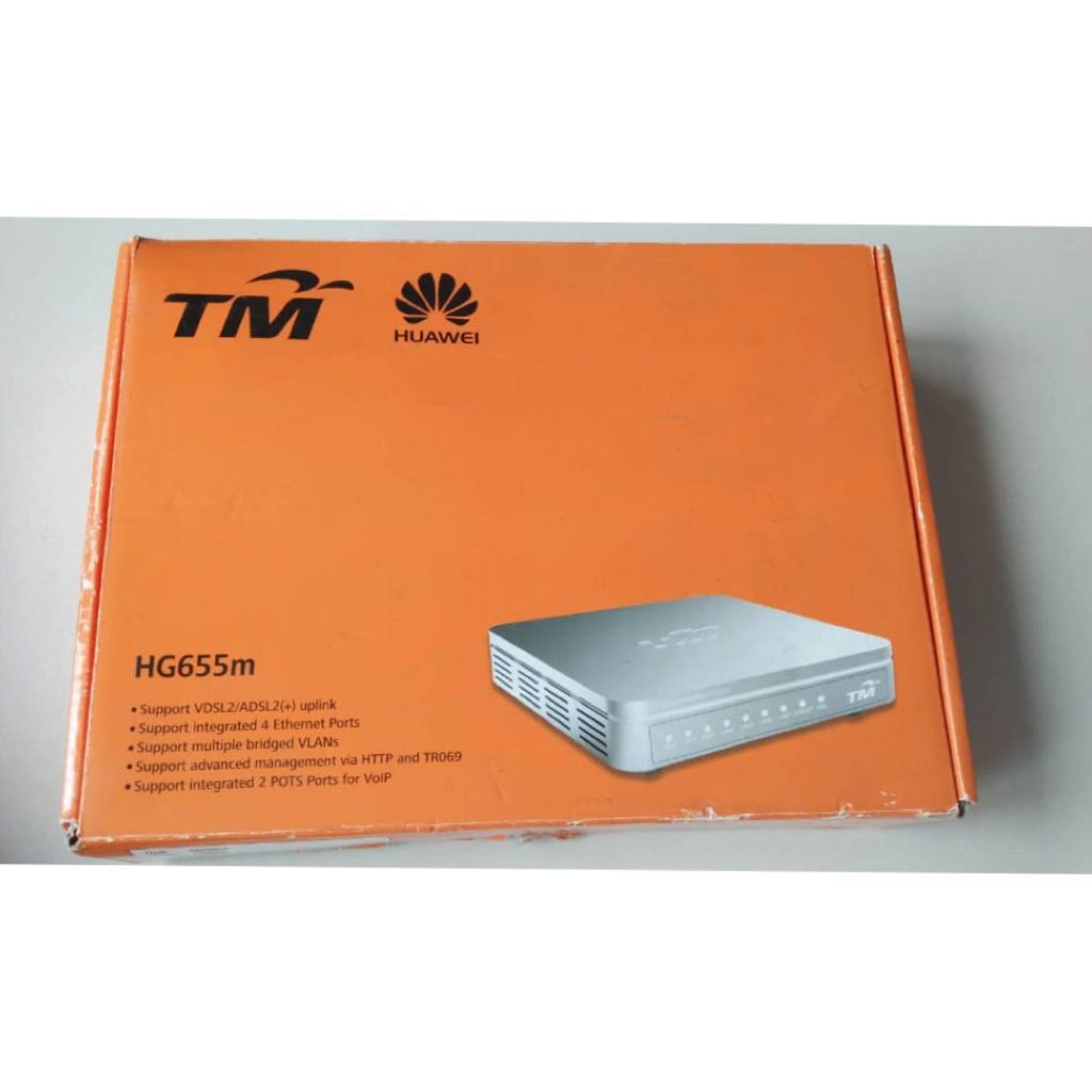 TM Modem VDSL2-HUAWEI-HG655M, Computers & Tech, Parts & Accessories ...