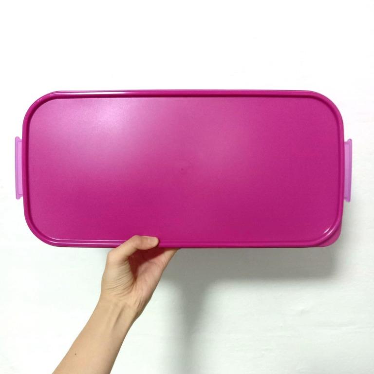 Tupperware 3.2L and 9L Shallow and Deep Carry All Rectangular Long ...