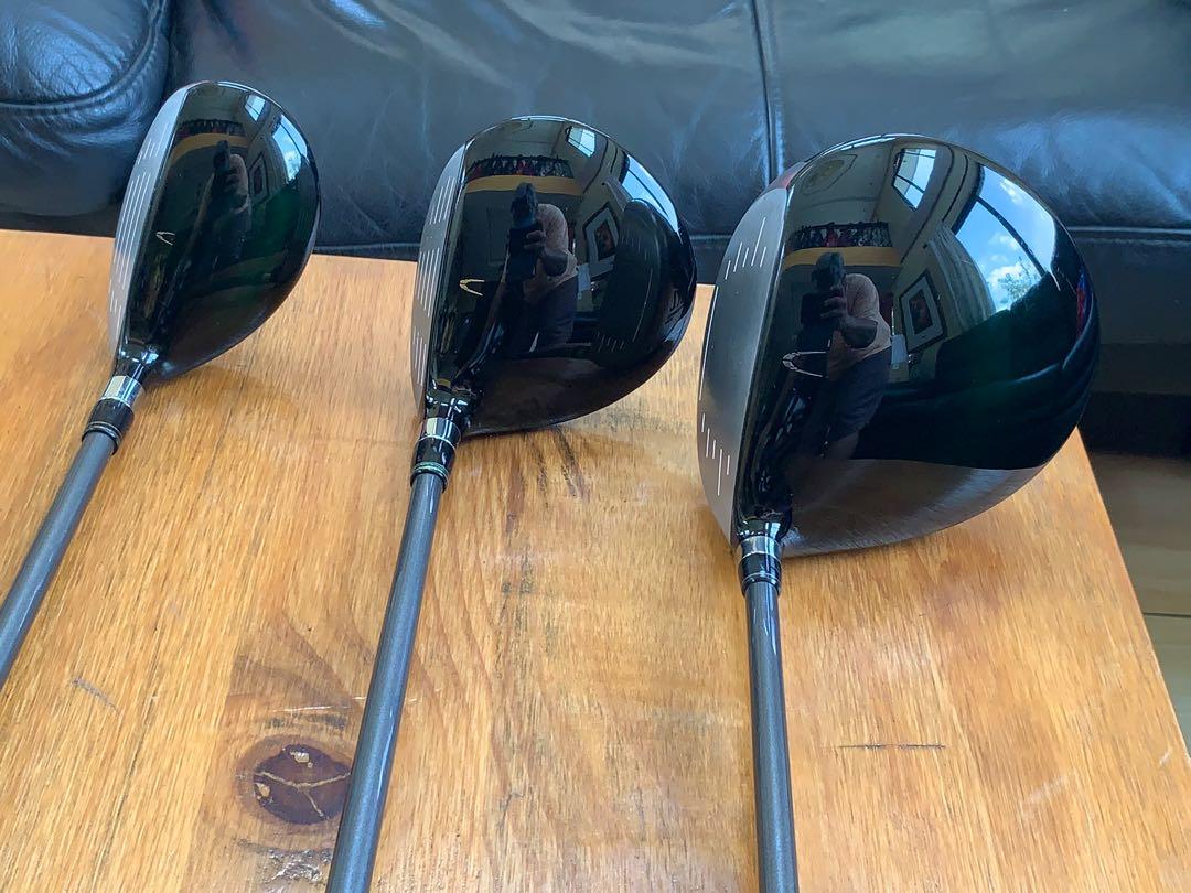 Used Bridgestone Golf Phyz Mens Driver and Woods Set, Sports Equipment, Sports & Games, Golf on ...