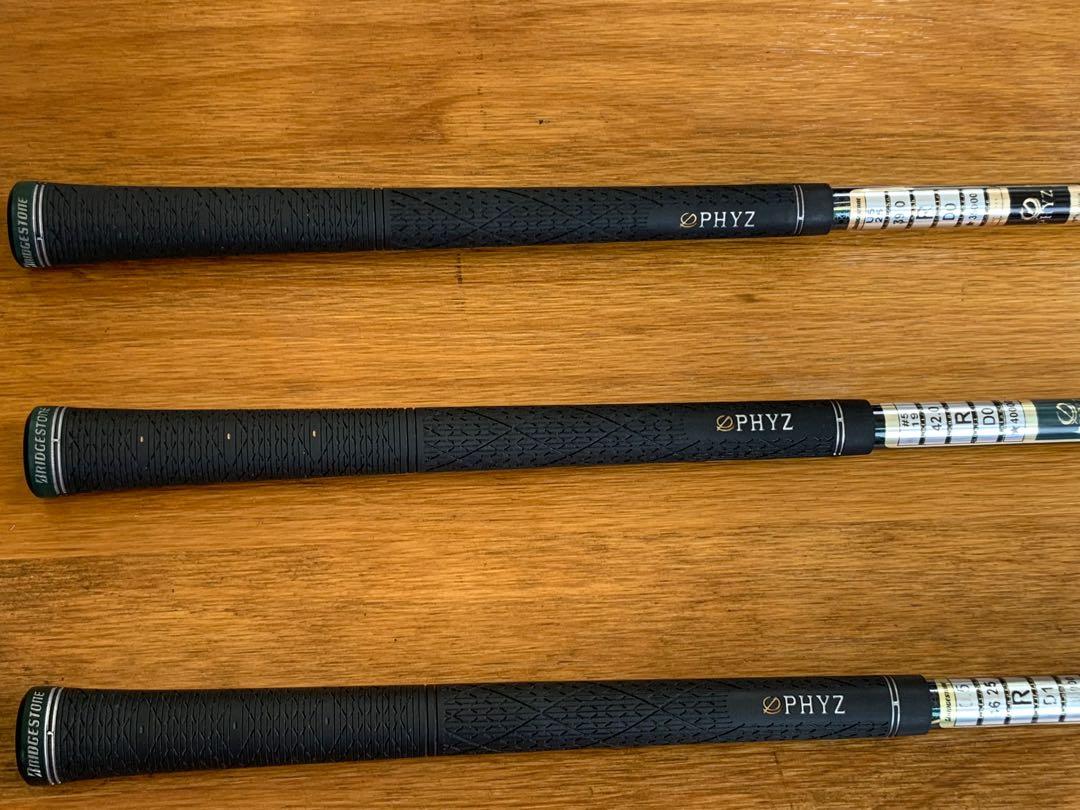 Used Bridgestone Golf Phyz Mens Driver and Woods Set, Sports Equipment, Sports & Games, Golf on ...