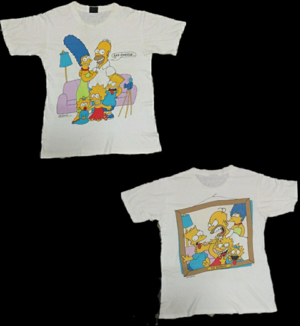 vintage the simpsons, Men's Fashion, Tops & Sets, Tshirts & Polo Shirts ...