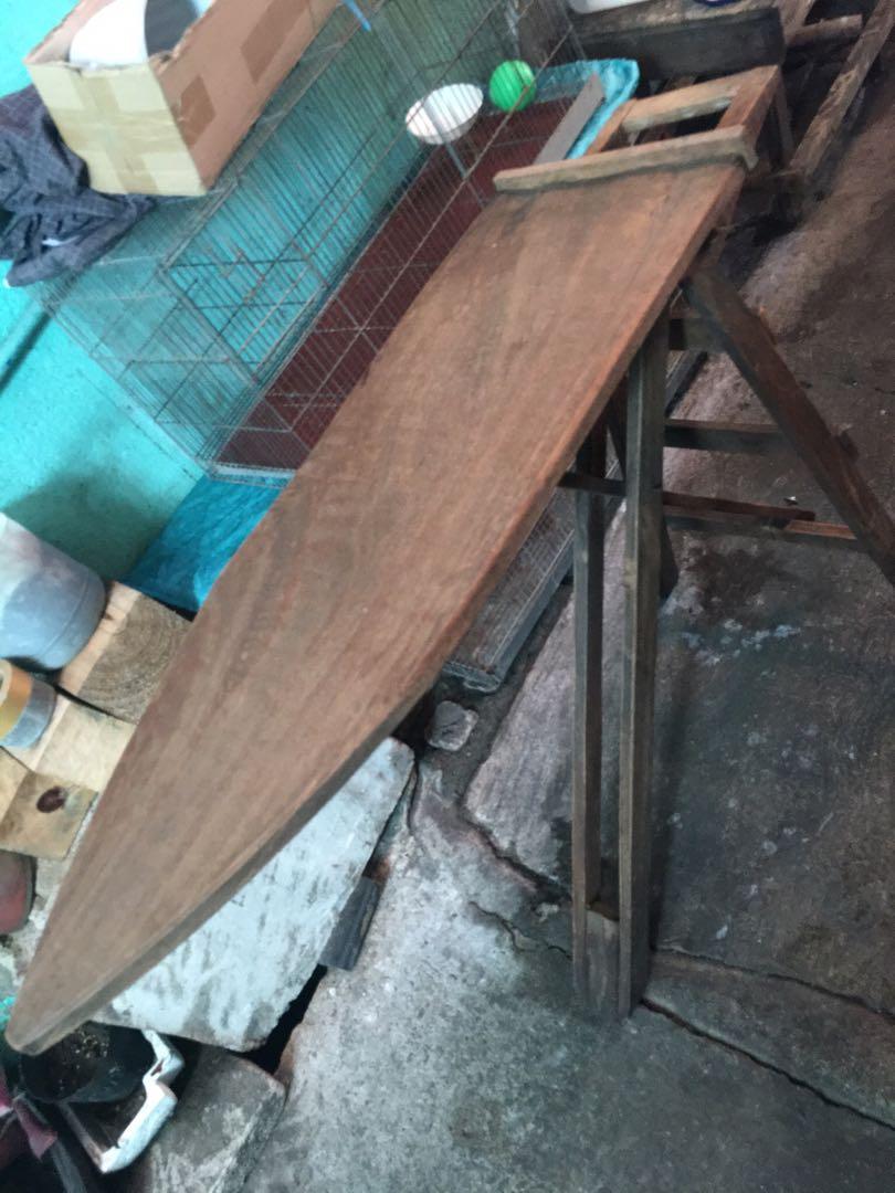 Vintage wood ironing “kabayo”, Furniture & Home Living, Furniture ...