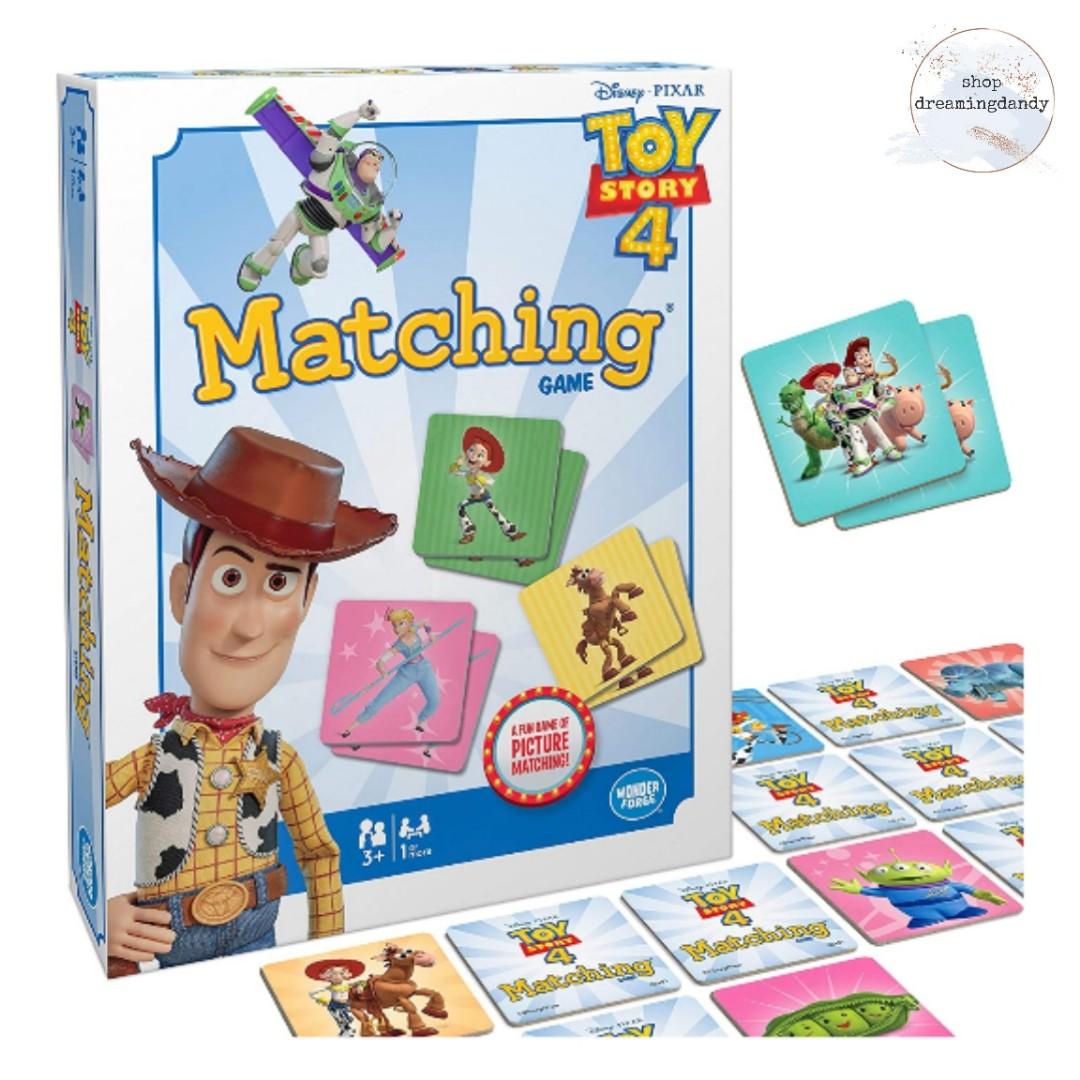 *SALE!!* Disney Toy Story 4 Matching / Memory Game for Kids by Wonder ...
