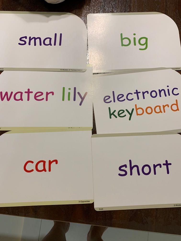 Wink to Learn English Flashcards Intermediate 2, Hobbies & Toys, Toys ...