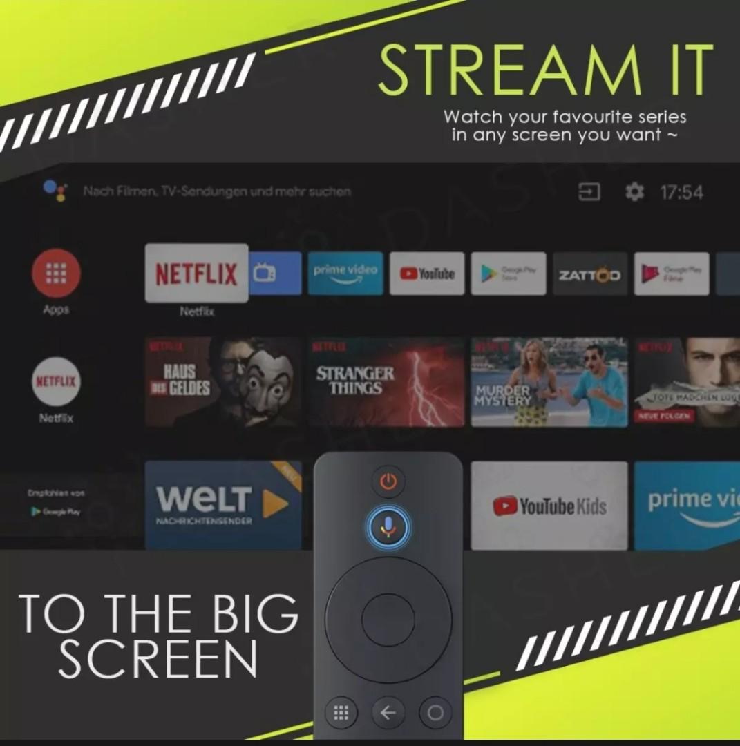 Xiaomi SyberTV Mi Stick FHD Android 9.0 + Chromecast, TV & Home ...