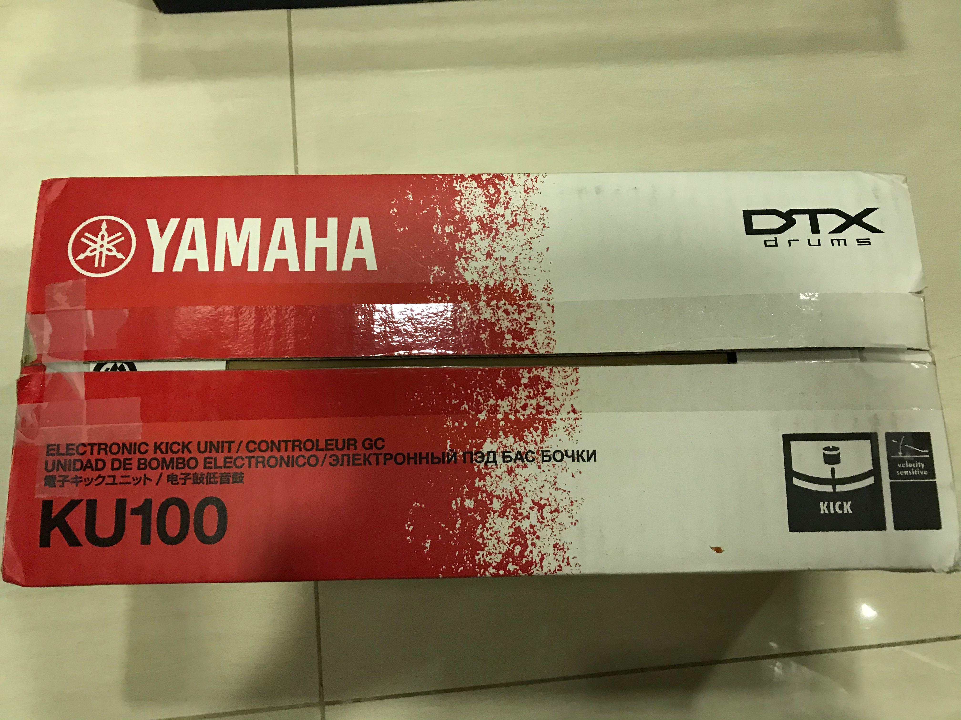 Yamaha electronic kick unit KU100, Hobbies & Toys, Music & Media, Music ...