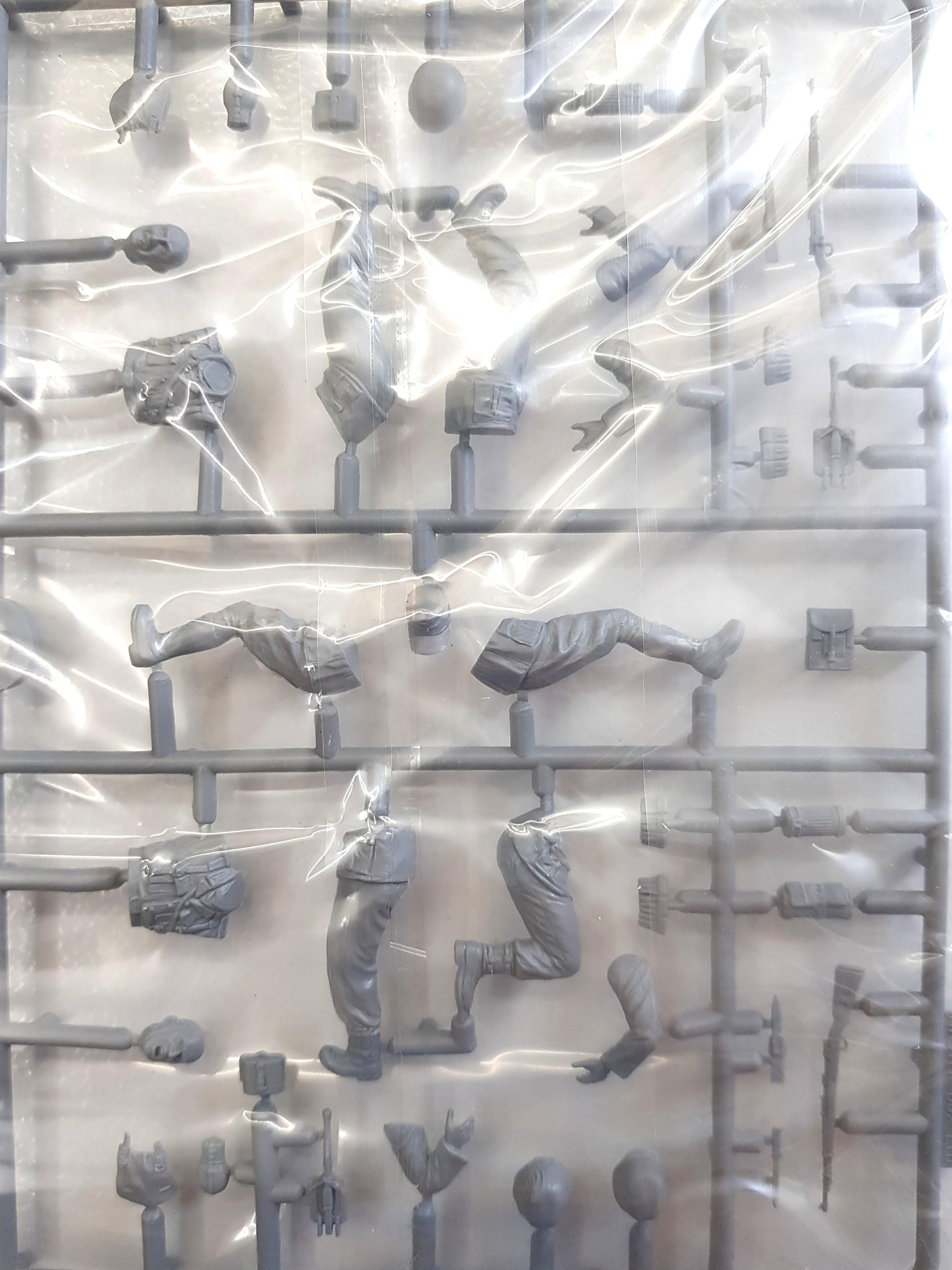 1/35 Master Box #3593, German Infantry, DAK, WW2 Era "Zum Sturm ...