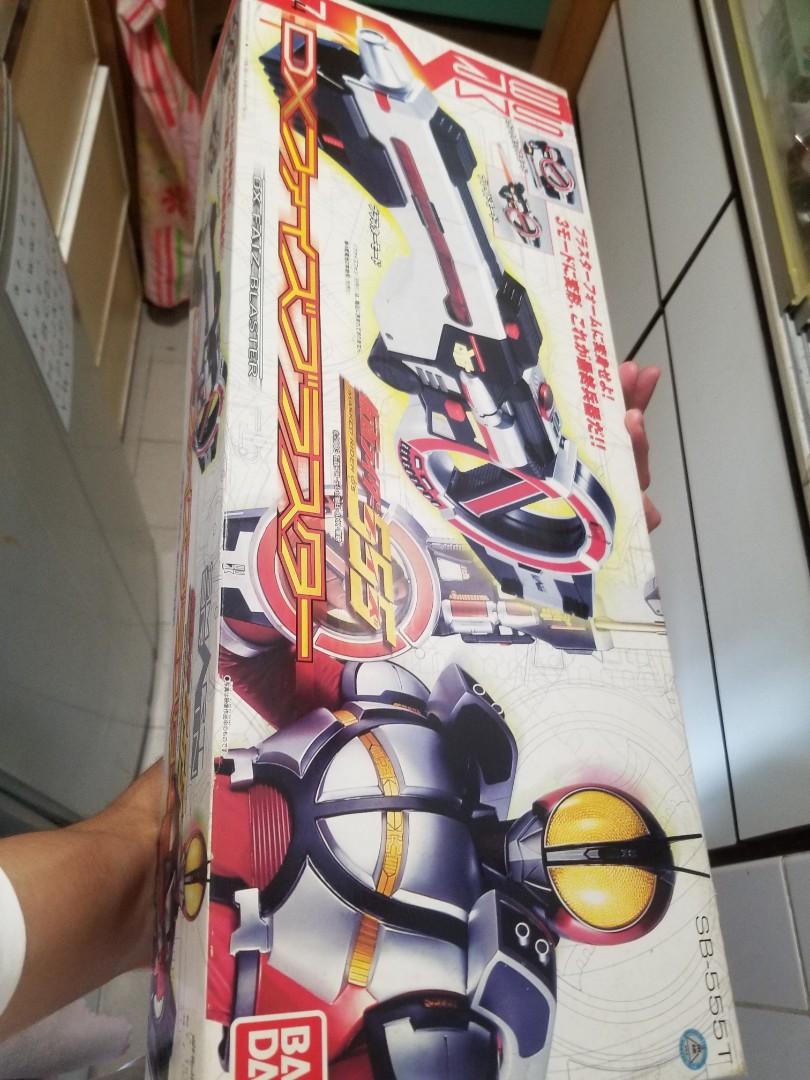 冇吸塑 淨空盒 faiz blaster csm dx kamen rider 幪面超人 假面騎士, 興趣及遊戲, 玩具 & 遊戲類 - Carousell