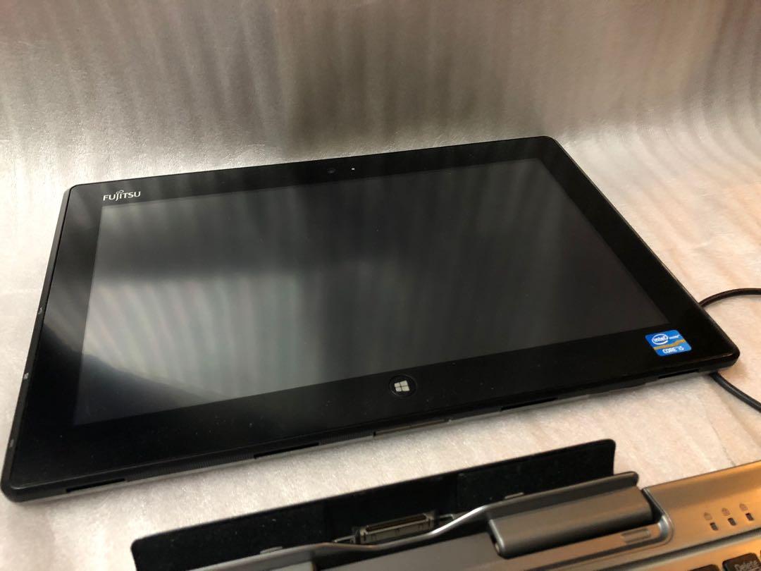 富士通 Fujitsu stylistic Q702 tablet with keyboard i5 4gb Ram win 7 （開會 ...