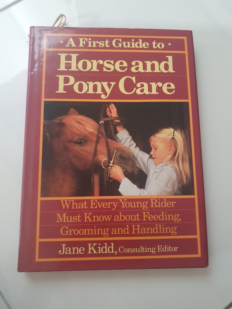 A First Guide to Horse and Pony Care, Hobbies & Toys, Books & Magazines ...