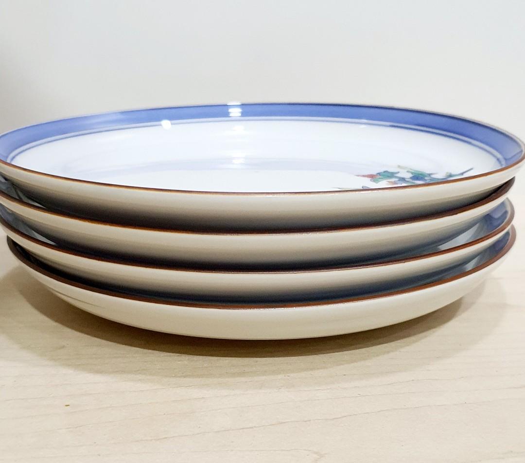 Arita handpainted plates 19.5cm, Furniture & Home Living, Kitchenware ...