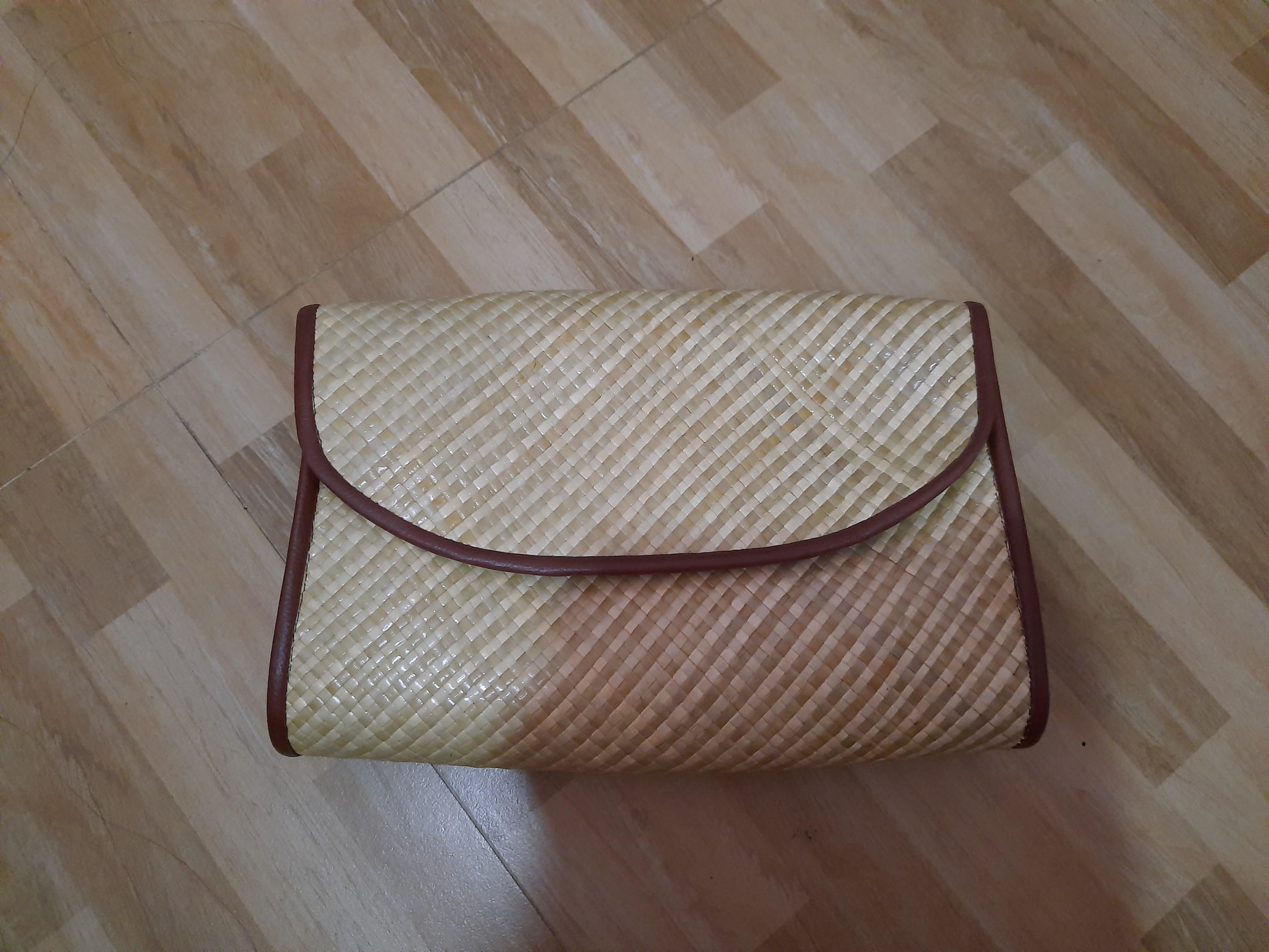 Native banig sling bag, Women's Fashion, Bags & Wallets, Clutches on ...