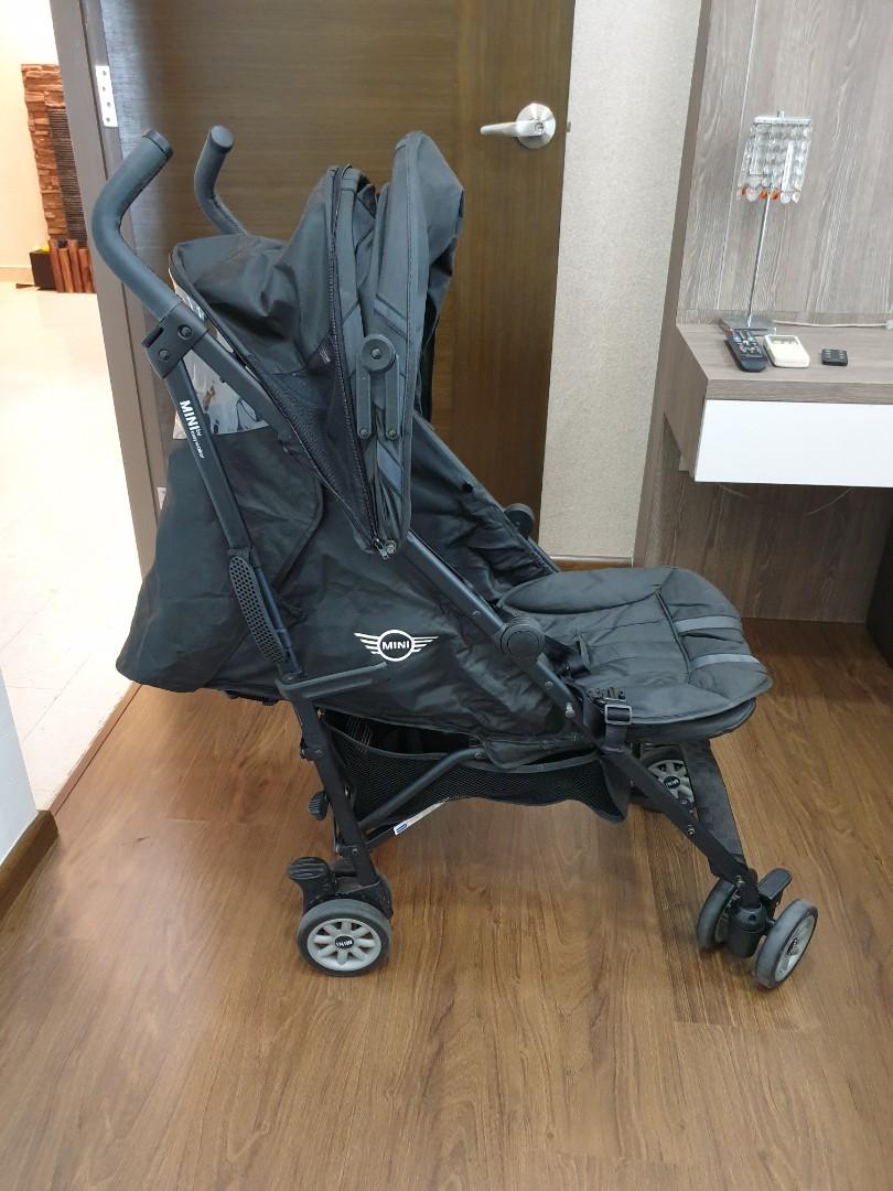 Black stroller (mini cooper), Babies & Kids, Going Out, Strollers on ...