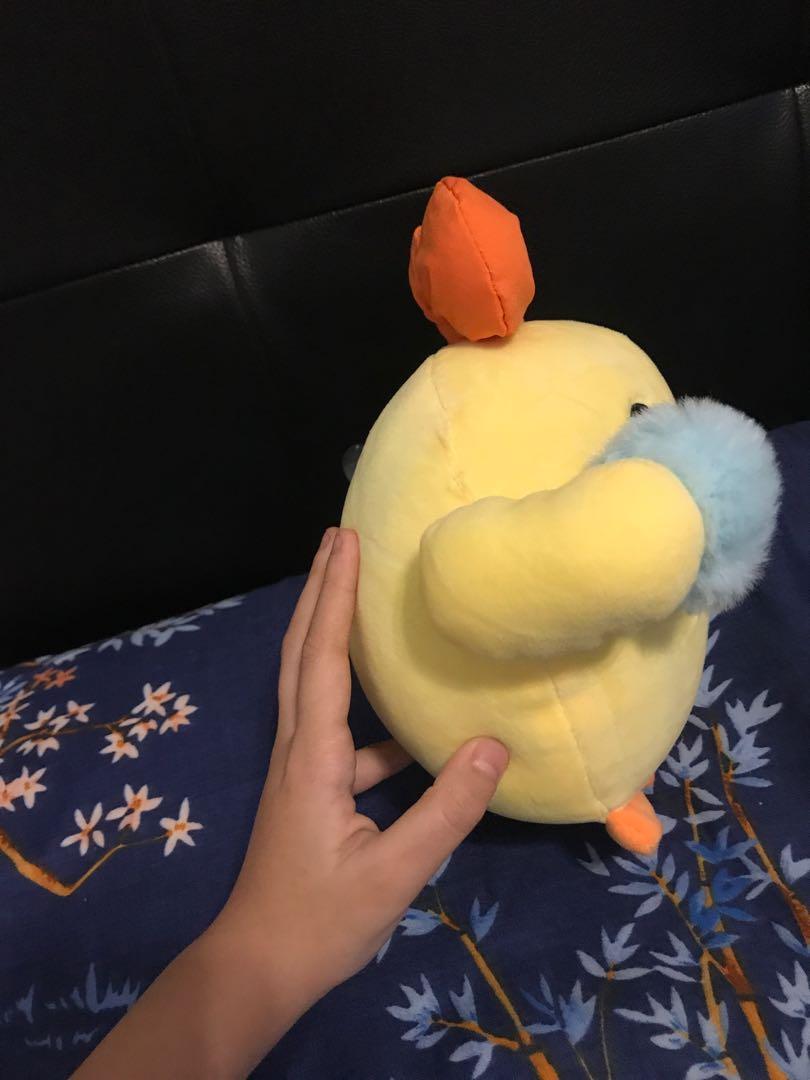 Cheerleader chicken soft toy, Hobbies & Toys, Toys & Games on Carousell