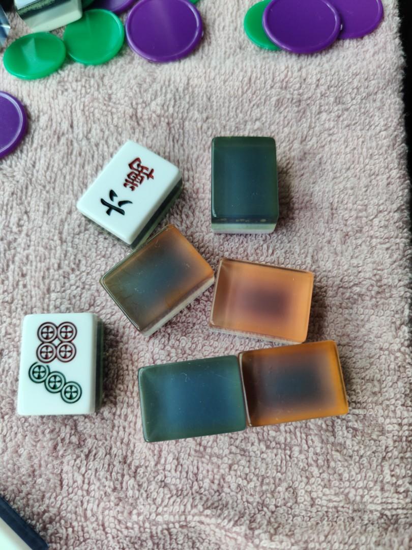 Crystal mahjong set, Hobbies & Toys, Toys & Games on Carousell