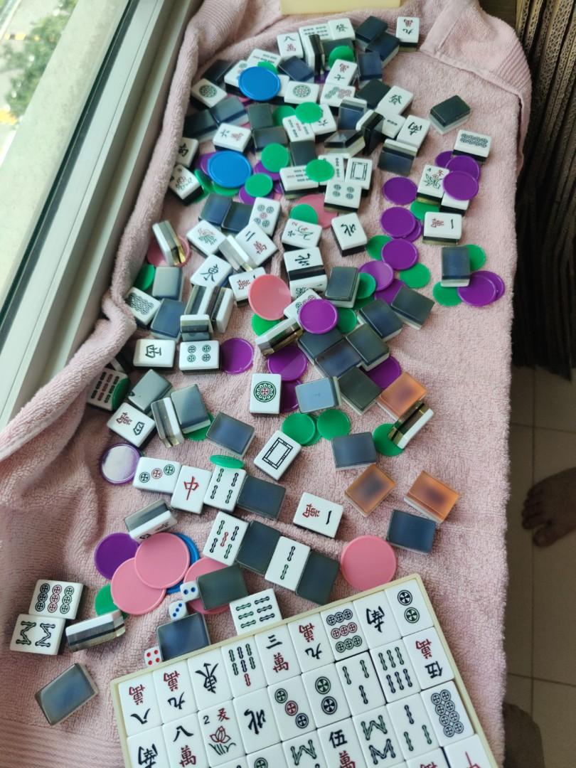 Crystal mahjong set, Hobbies & Toys, Toys & Games on Carousell