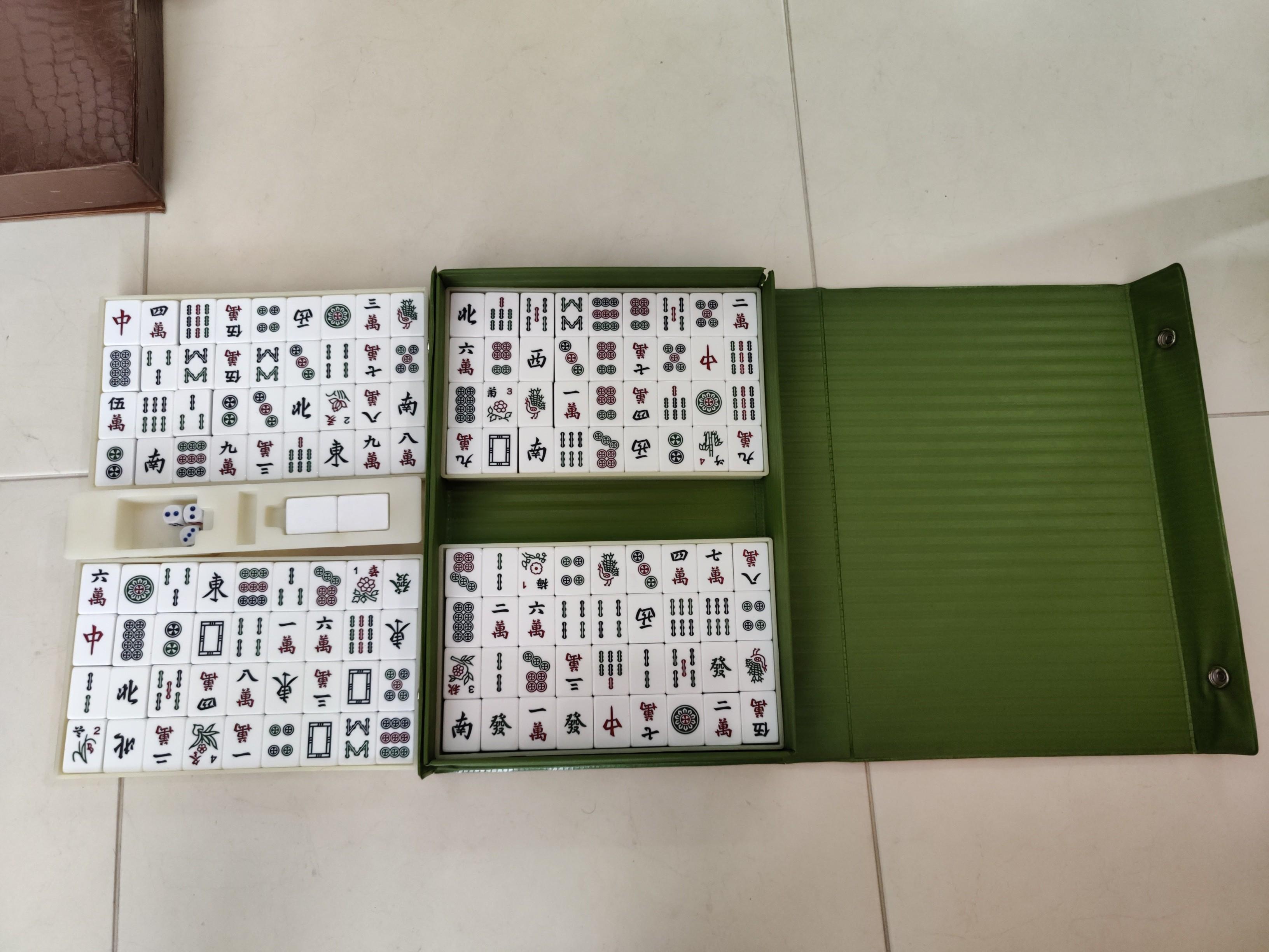 Crystal mahjong set, Hobbies & Toys, Toys & Games on Carousell