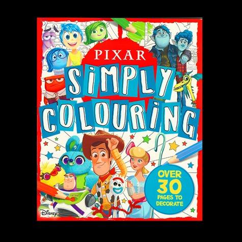Disney Pixar Simply Colouring | Coloring Book | Activity Book, Hobbies ...